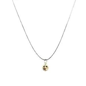 Handmade | Jewelry | Pendant Gold Plated Pinwheel Symbol On Black ...